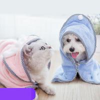 China Cotton Cozy Absorbent Dog Drying Robe for sale