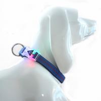 China LED Nylon Flashing Reflective Nylon Dog Collar/pet products for sale