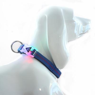 China LED Nylon Flashing Reflective Nylon Dog Collar/pet products for sale