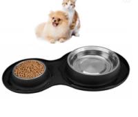 China Stainless Steel 15.5*7cm Pet Food Feeder for sale