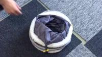 China Washable Collapsible 2 Holes Cat Play Tunnel for sale