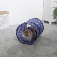 China Washable Collapsible 2 Holes Cat Play Tunnel for sale