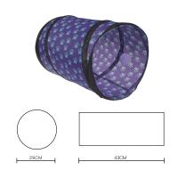 China Washable Collapsible 2 Holes Cat Play Tunnel for sale