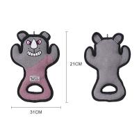 China Recyclable PP Cotton 25x33cm Pet Animal Toys for sale