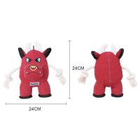 China Recyclable PP Cotton 25x33cm Pet Animal Toys for sale