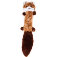China Manufacturer no stuffing squeaky fox squirrel raccoon bea for sale