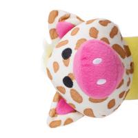China Stuffed Squeaky Chew Cute 25cm Pet Plush Toy Dog Short Plus for sale
