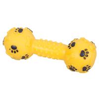 China Dotted Dumbbell Dog Chew Toys for sale