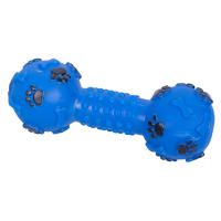 China Dotted Dumbbell Dog Chew Toys for sale