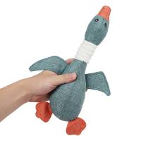 China Chew Proof Denim Linen Pet Plush Toy/pet toys for sale