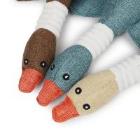 China Chew Proof Denim Linen Pet Plush Toy/pet toys for sale