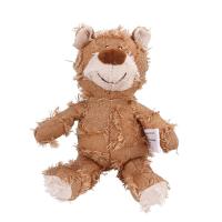 China 25cm Squeaky Stuffed Pet Plush Toy Bear Dog Chew Toys for sale
