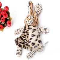 China 25cm Rabbit Corduroy Pet Plush Toys/pet toys/pet products for sale