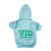 China Nice Blue Fashion Stocked 30cm Cute Dog Clothes for sale