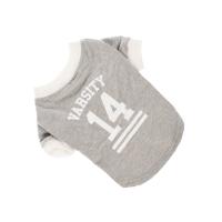China Grey Spring Fashion 30cm Cotton Dog Clothes for sale