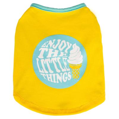 China Ice Cream Hand Knitting 20cm Cotton Dog Clothes for sale
