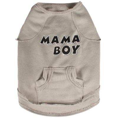 China Beige T Shirt 100% Cotton Dog Clothes for sale