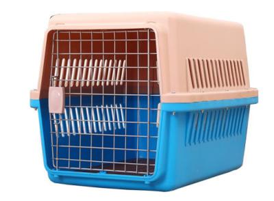 China Travel Pet Carrier, Dog Carrier Features Easy Assembly Portable Pet Cages for sale