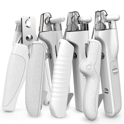 China Bloodproof Professional Dog Nail Clippers With Led Light for sale