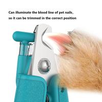 China Usb Rechargeable Pet Nail Clippers For Cats And Dogs for sale