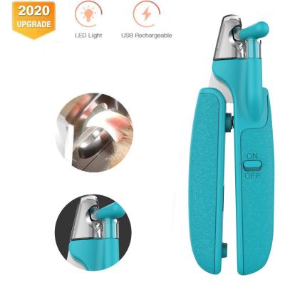 China Usb Rechargeable Pet Nail Clippers For Cats And Dogs for sale