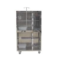 China 1000*650*1765mm 180KG Stainless Steel Dog Cage for sale