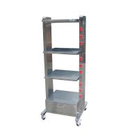 China Veterinary 600*650*1580Mm Pet Medical Equipment With Socket Wheels for sale