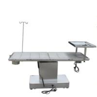 China Bidirectional Tilt Elevating Pet Medical Equipment Operating Table for sale