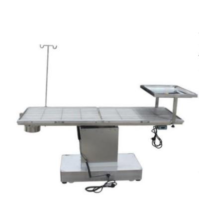 China Bidirectional Tilt Elevating Pet Medical Equipment Operating Table for sale