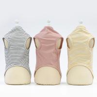 China Stripe Comfortable  Plastisol Print Cute Shirts Dog  Clothes for sale