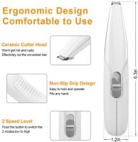 China Grooming Electric ABS Quiet Dog Clippers for sale