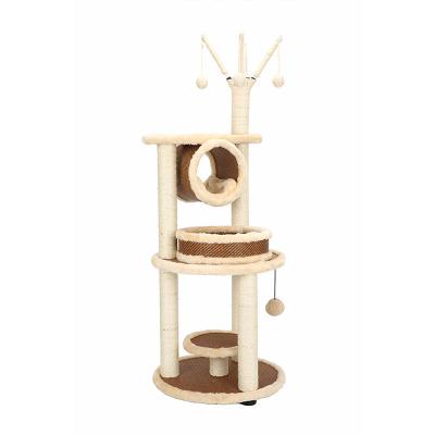 China Fashion Pet Toy Furniture Big 36x36x41cm Cat Activity Tree for sale