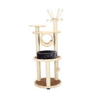 China Fashion Pet Toy Furniture Big 36x36x41cm Cat Activity Tree for sale