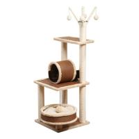 China Perches Rattan Stocked Cat Scratching Products for sale