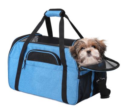China Soft Sided Cationic Stocked Pet Carrier Bag for sale