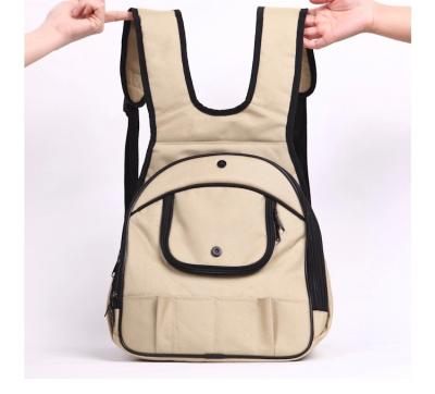 China 27*19*31cm Breathable Mesh Dog Pouch Washable Shoulder Bag For Small Animals for sale