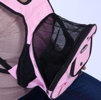China 27*19*31cm Breathable Mesh Dog Pouch Washable Shoulder Bag For Small Animals for sale