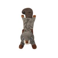 China Flat Squirrel Various Pet Interactive Stuffed Toys Set Dog plush toy for sale