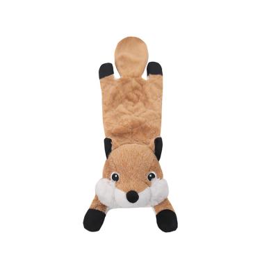 China Flat Squirrel Various Pet Interactive Stuffed Toys Set Dog plush toy for sale