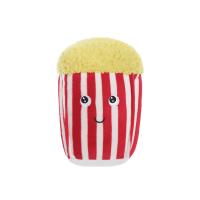 China Food Pet Dog Chew Toy Cotton Rope Squeaky Dog Toy Set Hamburger Chips Hot Dog for sale