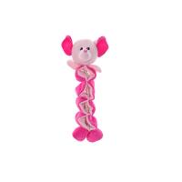 China Plush Animal Pet Chew Toys Play Dog Toys  Giraffe Elephant for sale