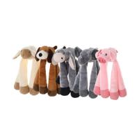 China Polyfiber Filling Interactive Plush Dog Toys Sustainable Pet Plush Toys for sale