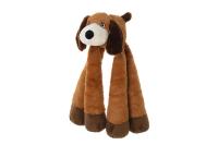 China Polyfiber Filling Interactive Plush Dog Toys Sustainable Pet Plush Toys for sale