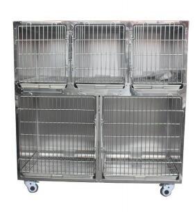 China Medical Combined Stackable  Nimal Veterinary Recovery Cages,pet medical equipment for sale