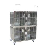 China SGS  MultiFuncitional Modular  Dog Veterinary Recovery Cages Full Frame for sale