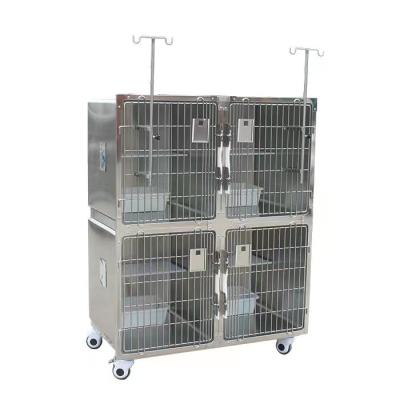China SGS  MultiFuncitional Modular  Dog Veterinary Recovery Cages Full Frame for sale
