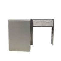 China SUS304 Anti Corrosion Stainless Steel Corner Dog  Pet Examination Table for sale