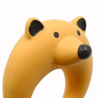 China Eco Friendly BB Whistle  Fox Latex  Soft Squeaky Dog Ball for sale