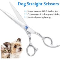 China SUS440 7 Inch Dog Hair Thinning Scissors Shears for sale