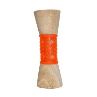 China Funny 21cm Pet Chew Dog Ate TPR Dog Toys With customized color for sale
